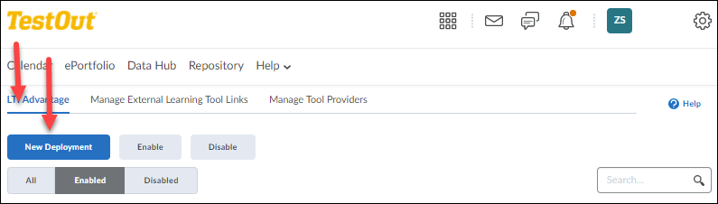 Brightspace LTI Advantage (1.3) Install – CompTIA