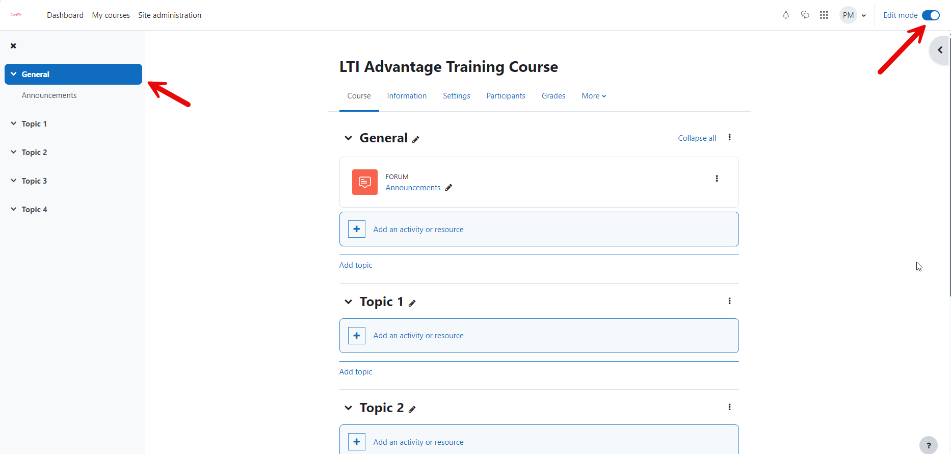 Moodle Lti Advantage 13 Linking To Class Assessments Comptia 