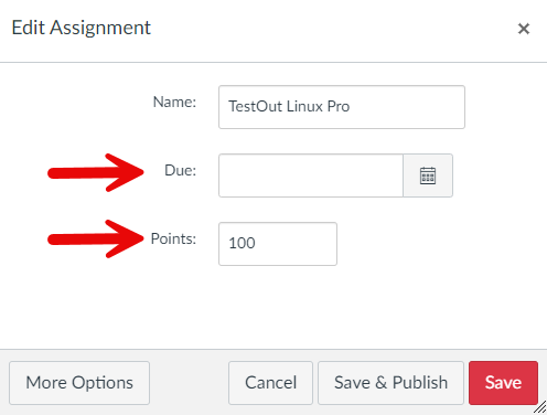 Canvas LTI 1.3 with Advantage - Linking to Class Assessments – CompTIA