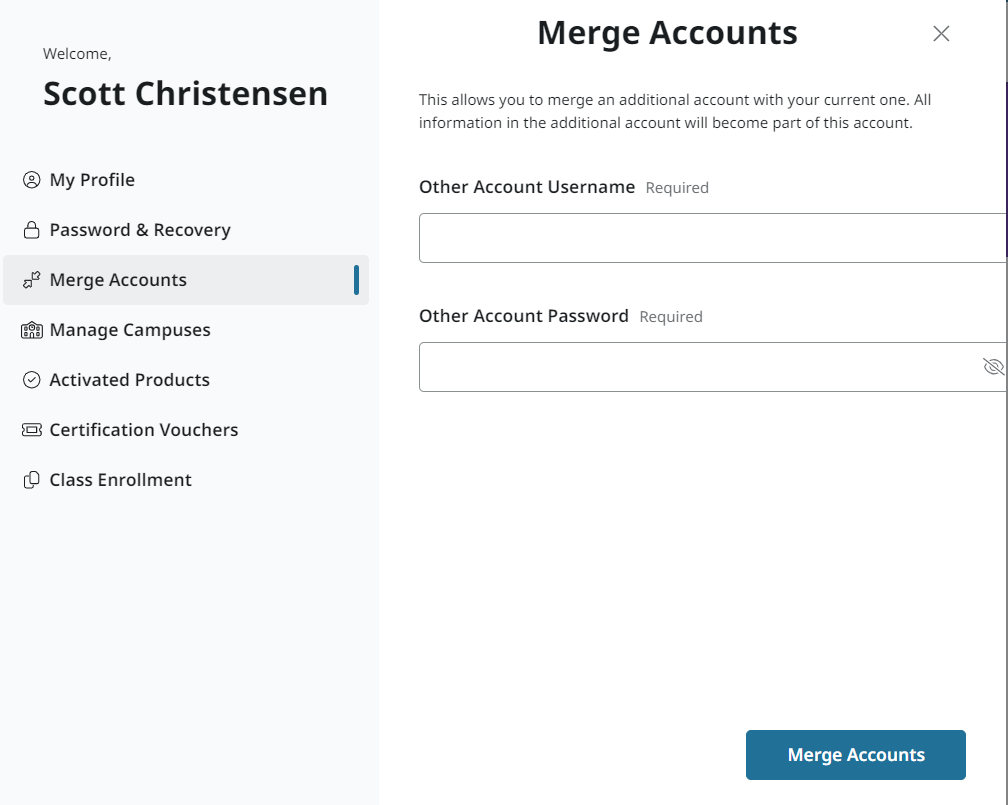 How to Merge CertMaster Accounts – CompTIA