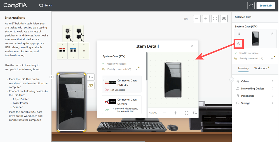 Using Hardware Labs – CompTIA