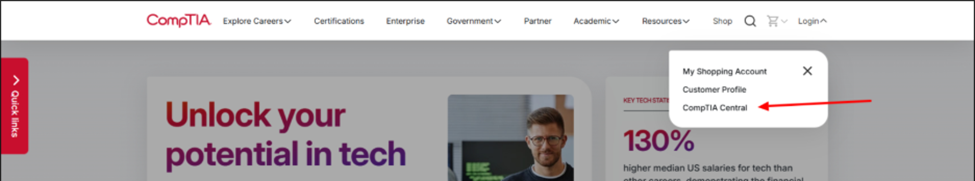 How Instructors can log in to the CertMaster Platform – CompTIA